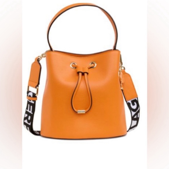 Karl Lagerfeld | Bags | Karl Lagerfeld Paris Adele Medium Draw String Bucket Bag | Poshmark
